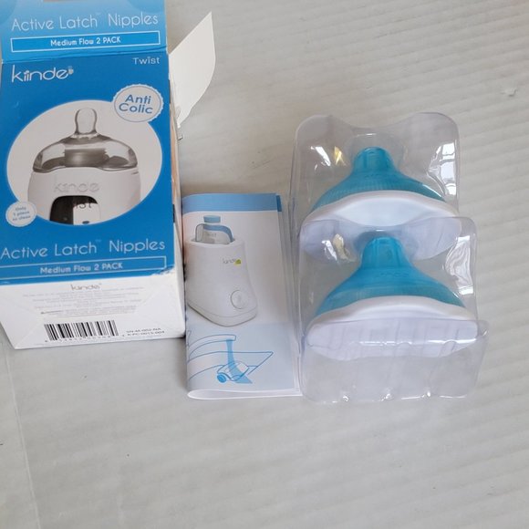 Kinde | Accessories | New Kinde Twist Anti Colic Active Latch Nipples ...